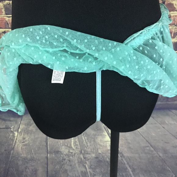 Intimates & Sleepwear | Sexy Medium Turquoise Lace Skirt Panties | Poshmark